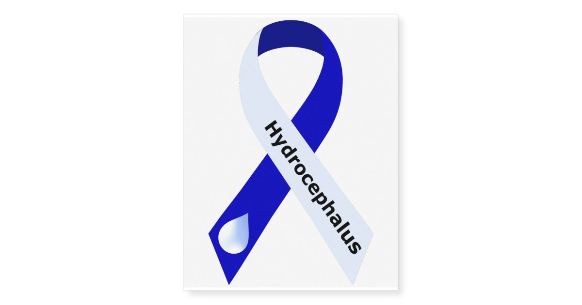 Hydrocephalus Temporary Tattoo | Zazzle