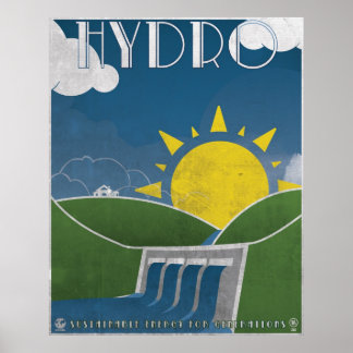 Hydroelectric Posters | Zazzle