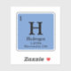 Hydrogen Periodic Table Sticker | Zazzle