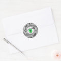 HYPNOTIC EYE - HYPNOTIST CLASSIC ROUND STICKER | Zazzle