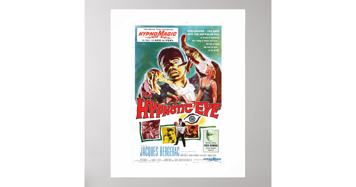 Hypnotic Eye Poster | Zazzle