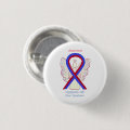 Hypoplastic Left Heart Syndrome HLHS Ribbon Pins | Zazzle