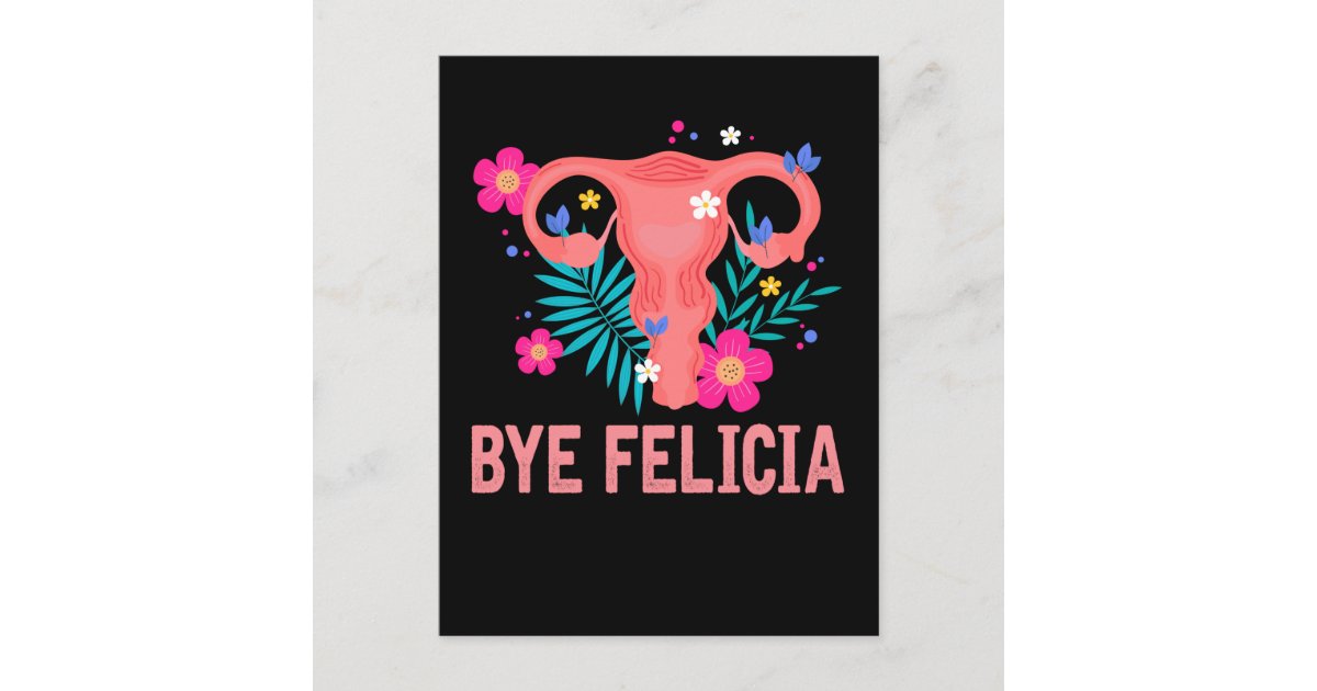 Hysterectomy Recovery Surgery Uterus Removal Postcard | Zazzle