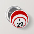I22 Bingo Ball button | Zazzle