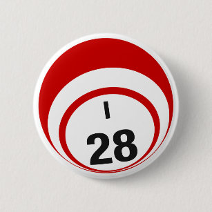 Bingo Ball Buttons & Pins - No Minimum Quantity | Zazzle