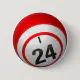 I 24 bingo button | Zazzle