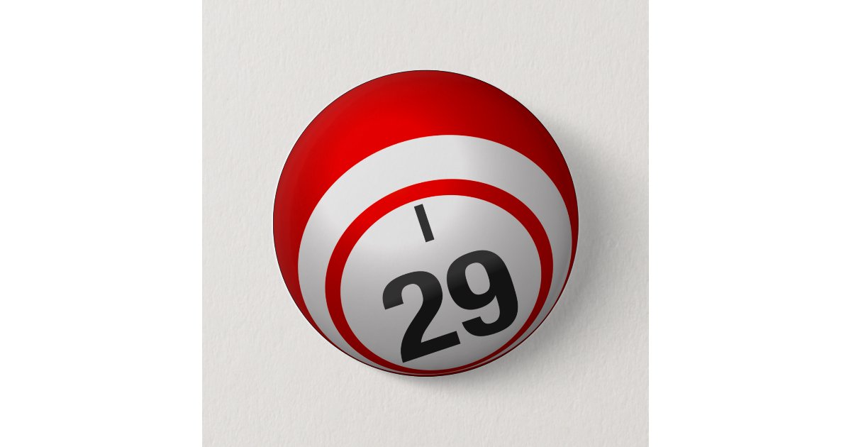 I 29 bingo button | Zazzle