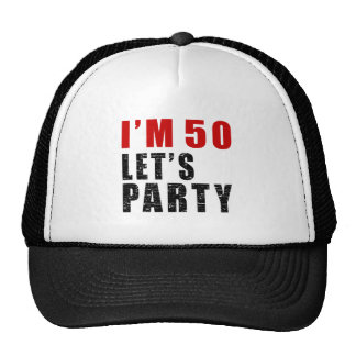 50th Birthday Hats | Zazzle