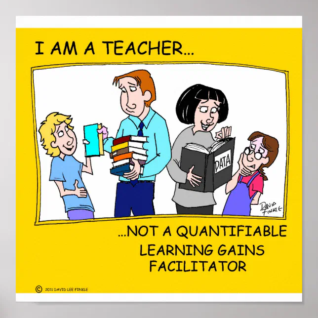 I am a teacher poster | Zazzle