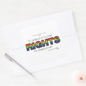 I am an ally square sticker | Zazzle