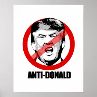 Anti Donald Trump Art & Framed Artwork | Zazzle