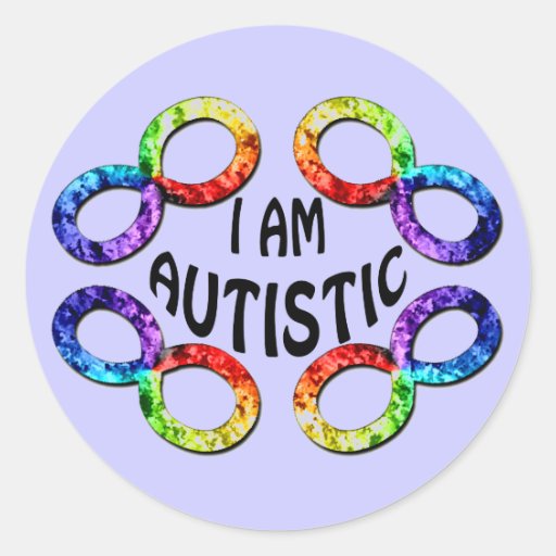 I Am Autistic Stickers | Zazzle