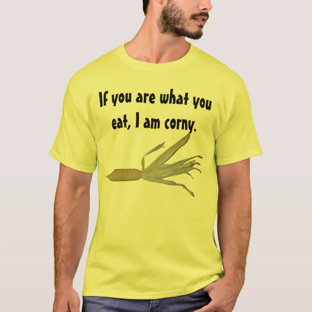 "I am corny" photo shirt | Zazzle