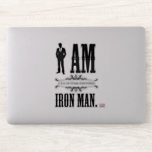 I Am Iron Man Sticker | Zazzle