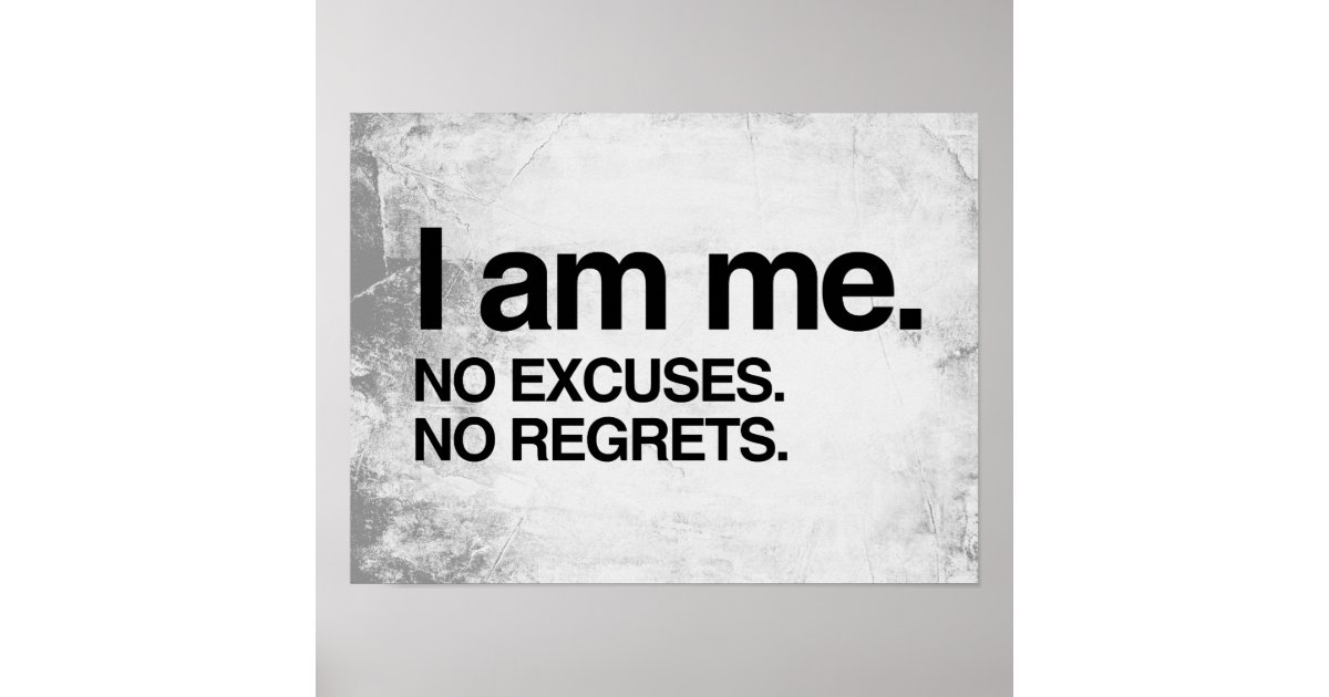 I AM ME POSTER | Zazzle