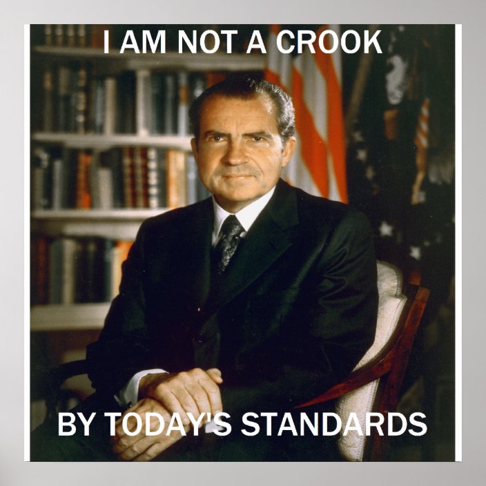 i am not a crook poster | Zazzle.com