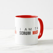 I am the scrum master agile mug | Zazzle