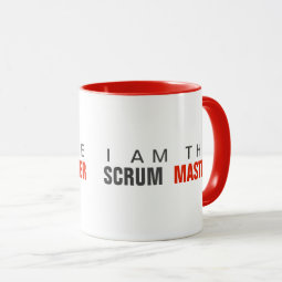 I am the scrum master agile mug | Zazzle