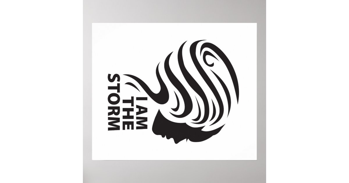 I am the Storm Poster | Zazzle