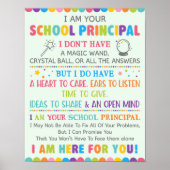 I Am Your School Principal Poster | Zazzle