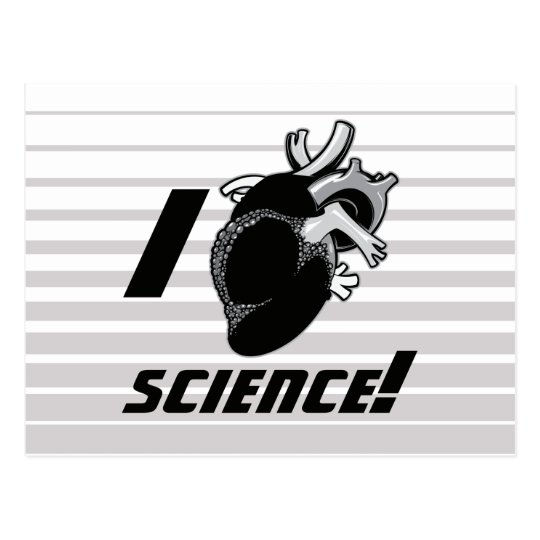 I (Anatomical Heart) Science Postcard | Zazzle.com