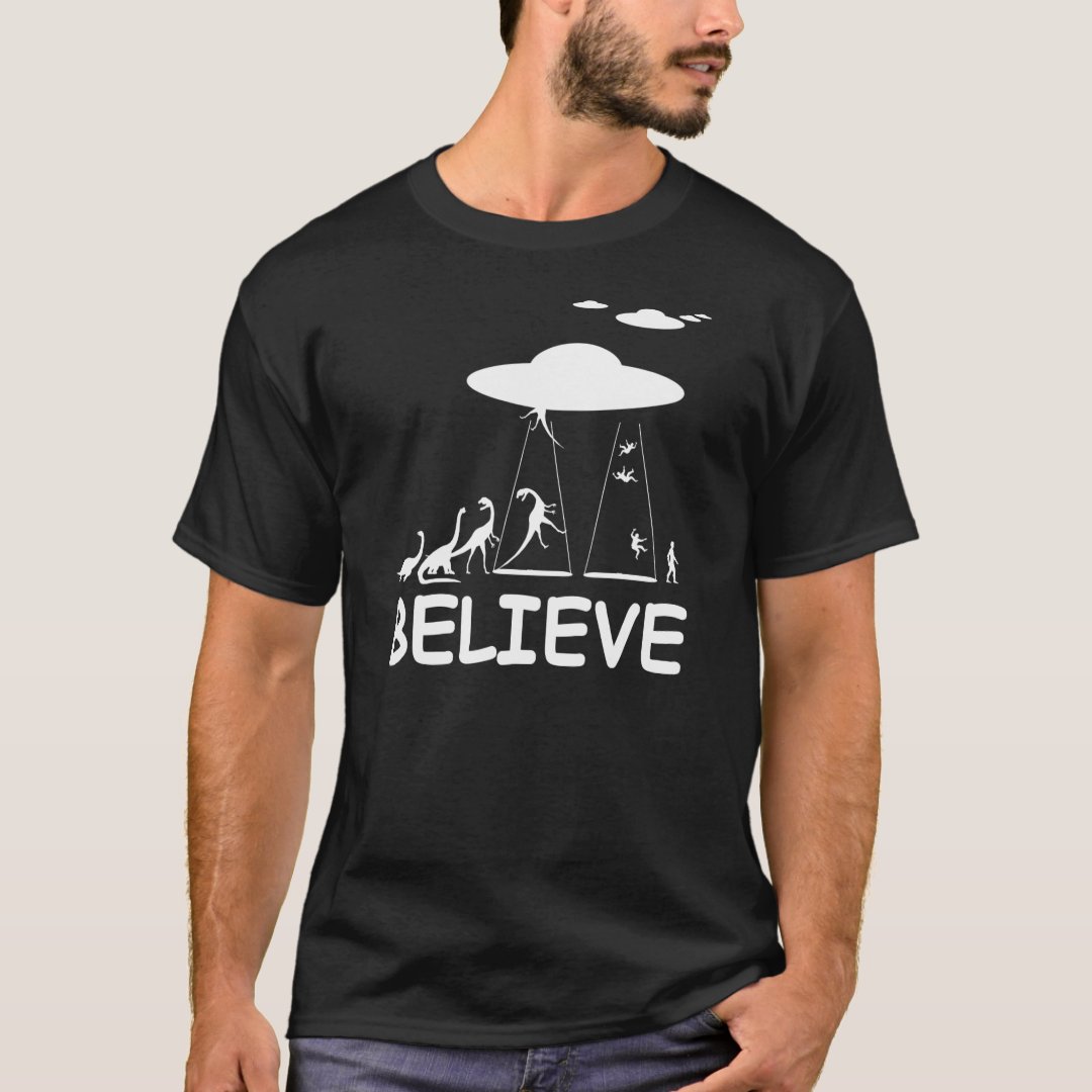 I believe in aliens T-Shirt | Zazzle