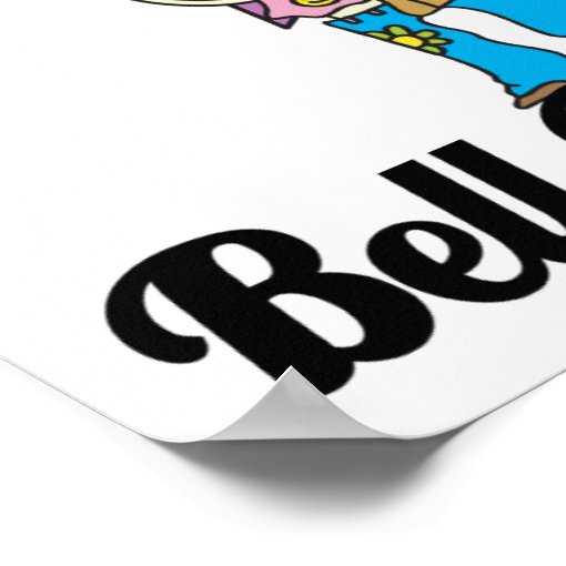 i believe in bell bottoms poster | Zazzle