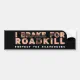 I Brake For Roadkill (Dark Background) Bumper Sticker | Zazzle