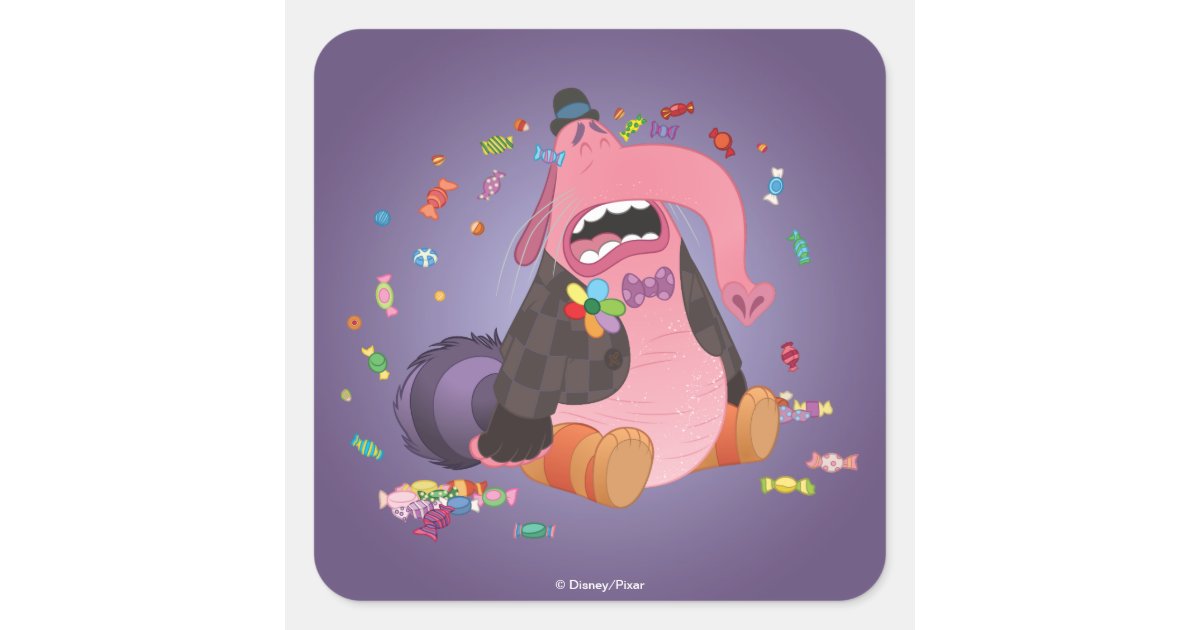 I Cry Candy Square Sticker | Zazzle