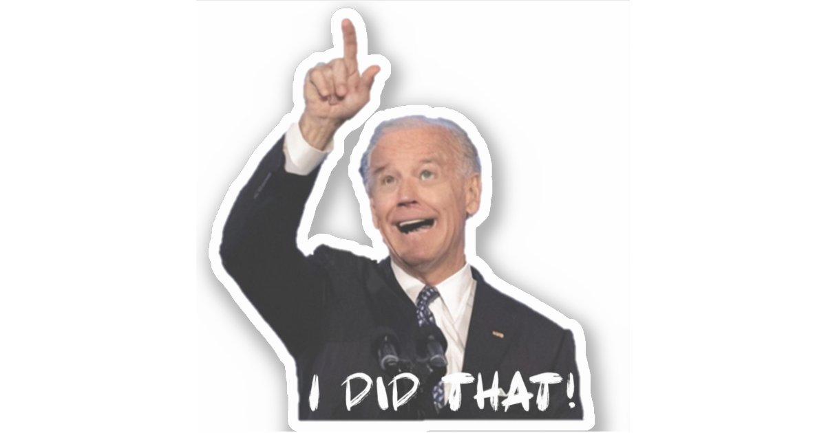 I did That! Sticker | Zazzle