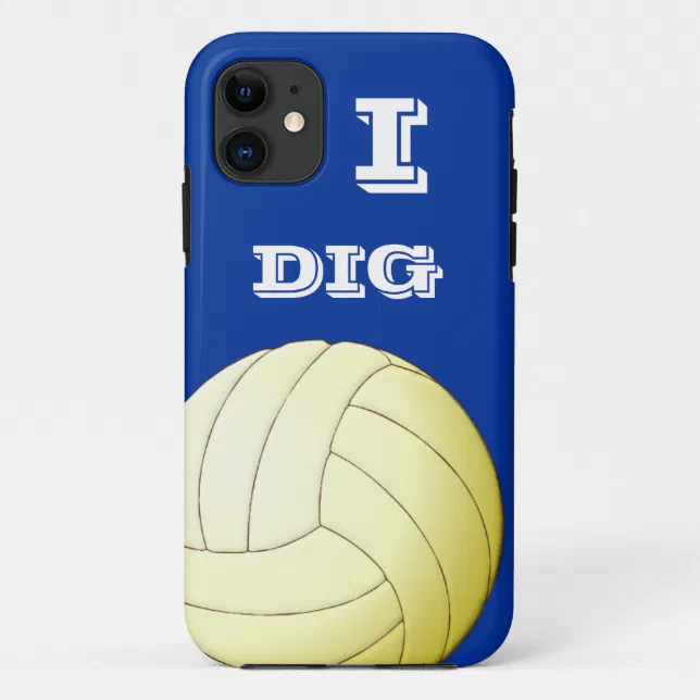 I DIG VOLLEYBALL iPhone 5 Case | Zazzle