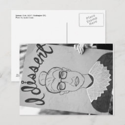 I Dissent Postcard | Zazzle