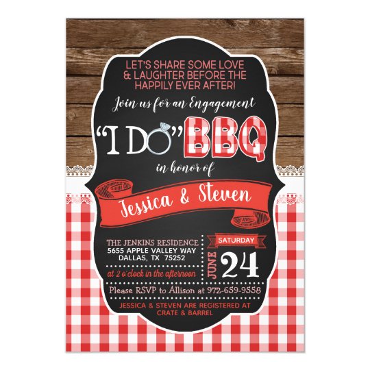 I Do BBQ Invitation | Zazzle.com
