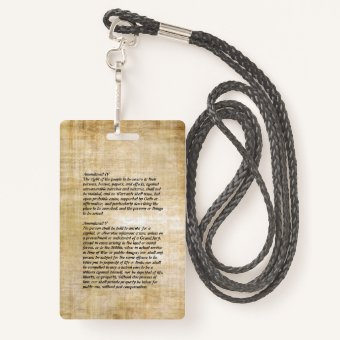 I do not consent badge and lanyard | Zazzle