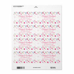 I Do Pattern II Label | Zazzle