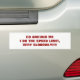 I DO THE SPEED LIMIT Bumper Sticker | Zazzle