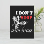 I Dont Stop For Cops Don't Hanes Tagless Police T- | Zazzle