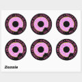 I Donut Know Classic Round Sticker | Zazzle