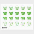 I dressed myself today sticker | Zazzle