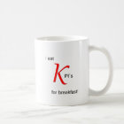I Love KPIs I Heart KPIs Double Sided Coffee Mug | Zazzle.com