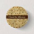 I found the Afikomen matzo Passover Button | Zazzle