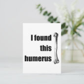 I Found This Humerus Postcard | Zazzle