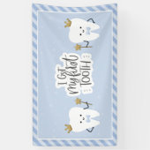 I got my First Tooth Party Banner | Zazzle