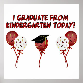 Kindergarten Graduation Posters | Zazzle