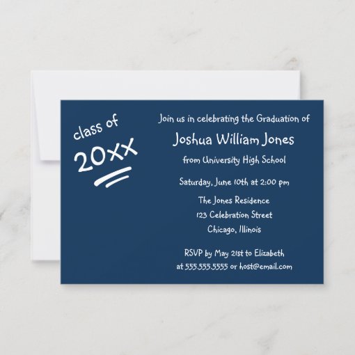 I Graduated Funny Graduation Party Invitation Card | Zazzle