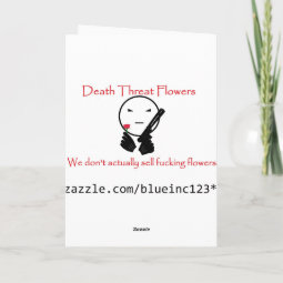 I hate you. card | Zazzle