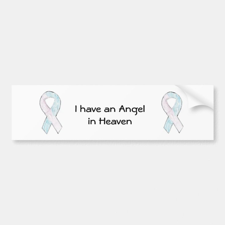 I have an Angel in Heaven Bumper Sticker | Zazzle