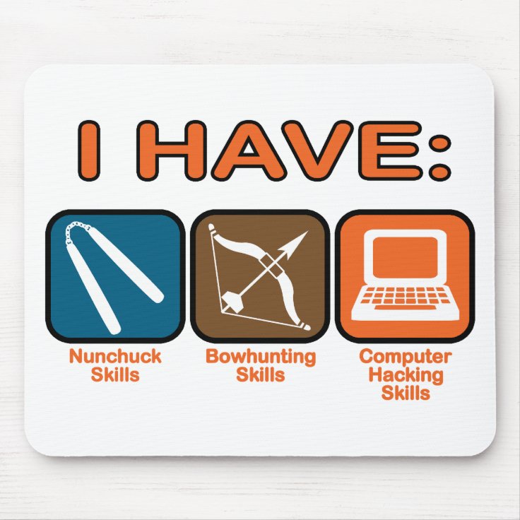 I Have Skills Napoleon Dynamite Mouse Pad | Zazzle