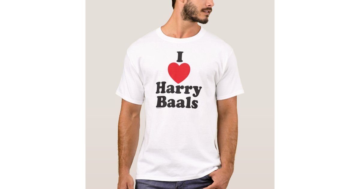 I 'Heart' Harry Baals T-Shirt | Zazzle