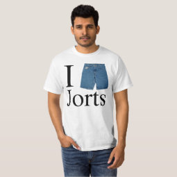 I Heart Jorts T-Shirt | Zazzle
